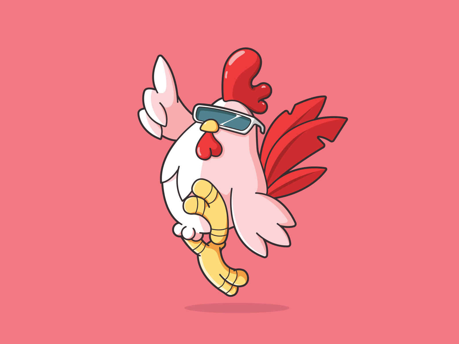 Cool Chicken by Epy on Dribbble