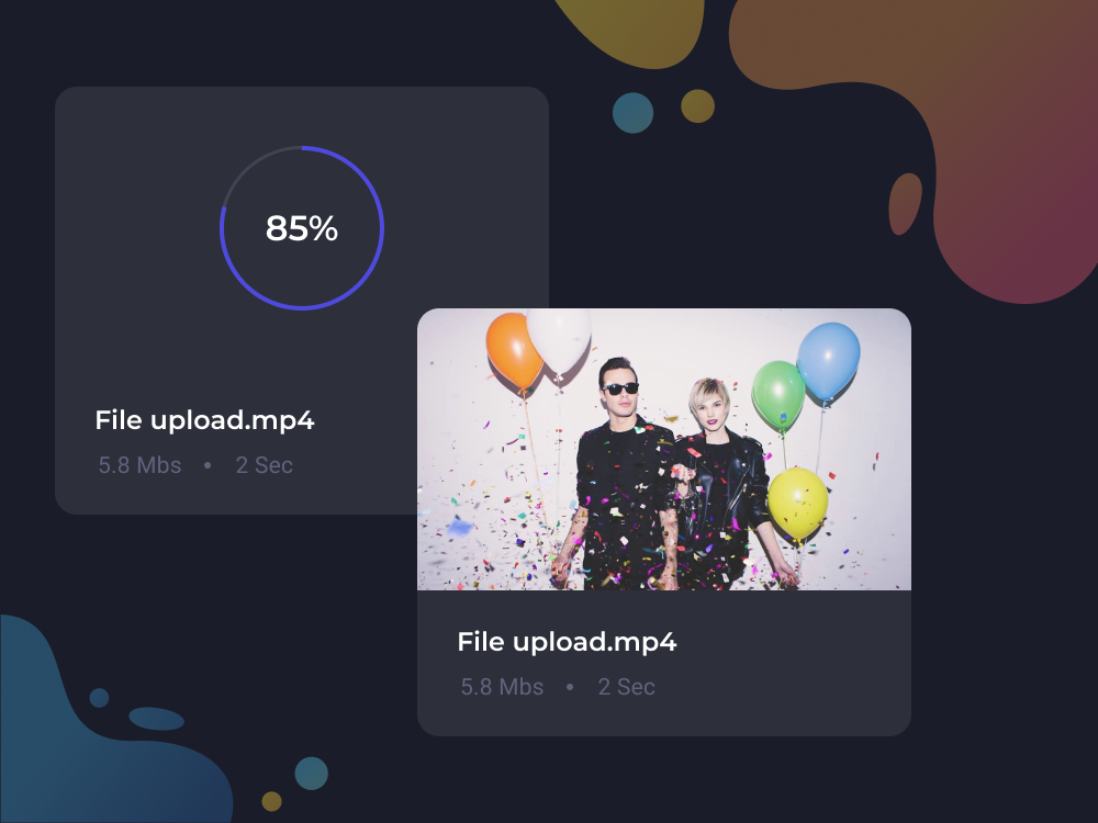 File Upload - Daily Ui #031 by Yurii Liubymov on Dribbble File Upload - Daily Ui #031 by Yurii Liubymov on Dribbble