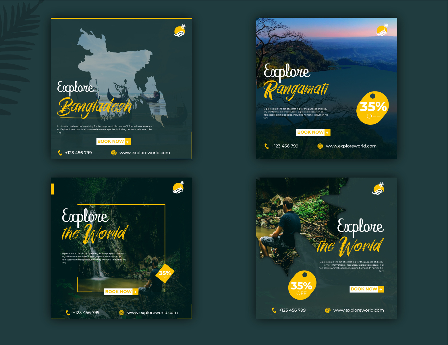 Social Media Ad Design by Kazi Rajawan on Dribbble