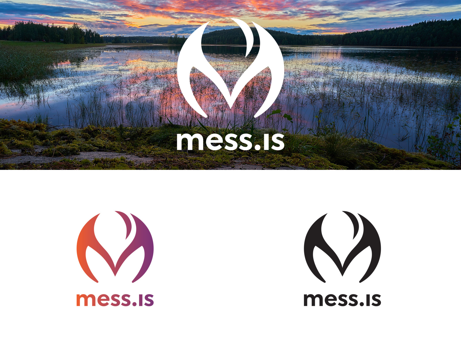 mess.is logo in Finland by VASVÁRI DESIGN / Peter Vasvari on Dribbble