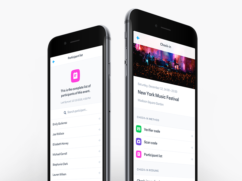 Check-in App by Felipe Dutra on Dribbble