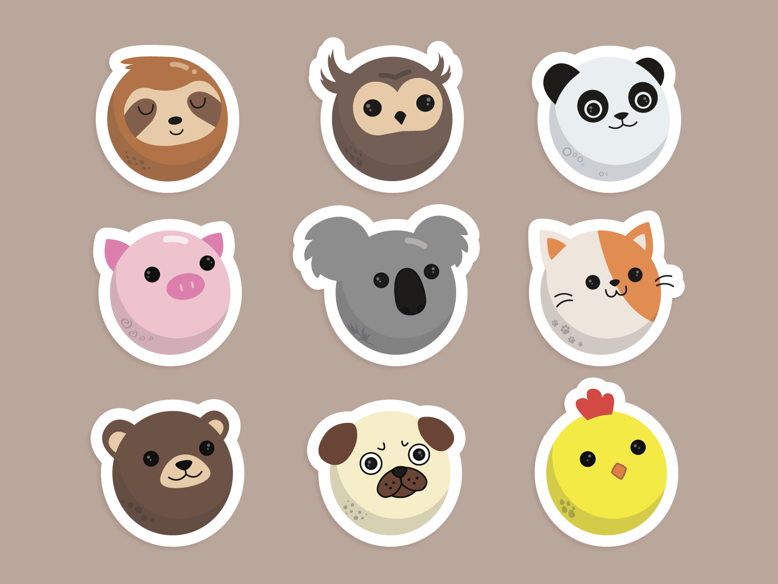 Stickers by Felina Ergert on Dribbble