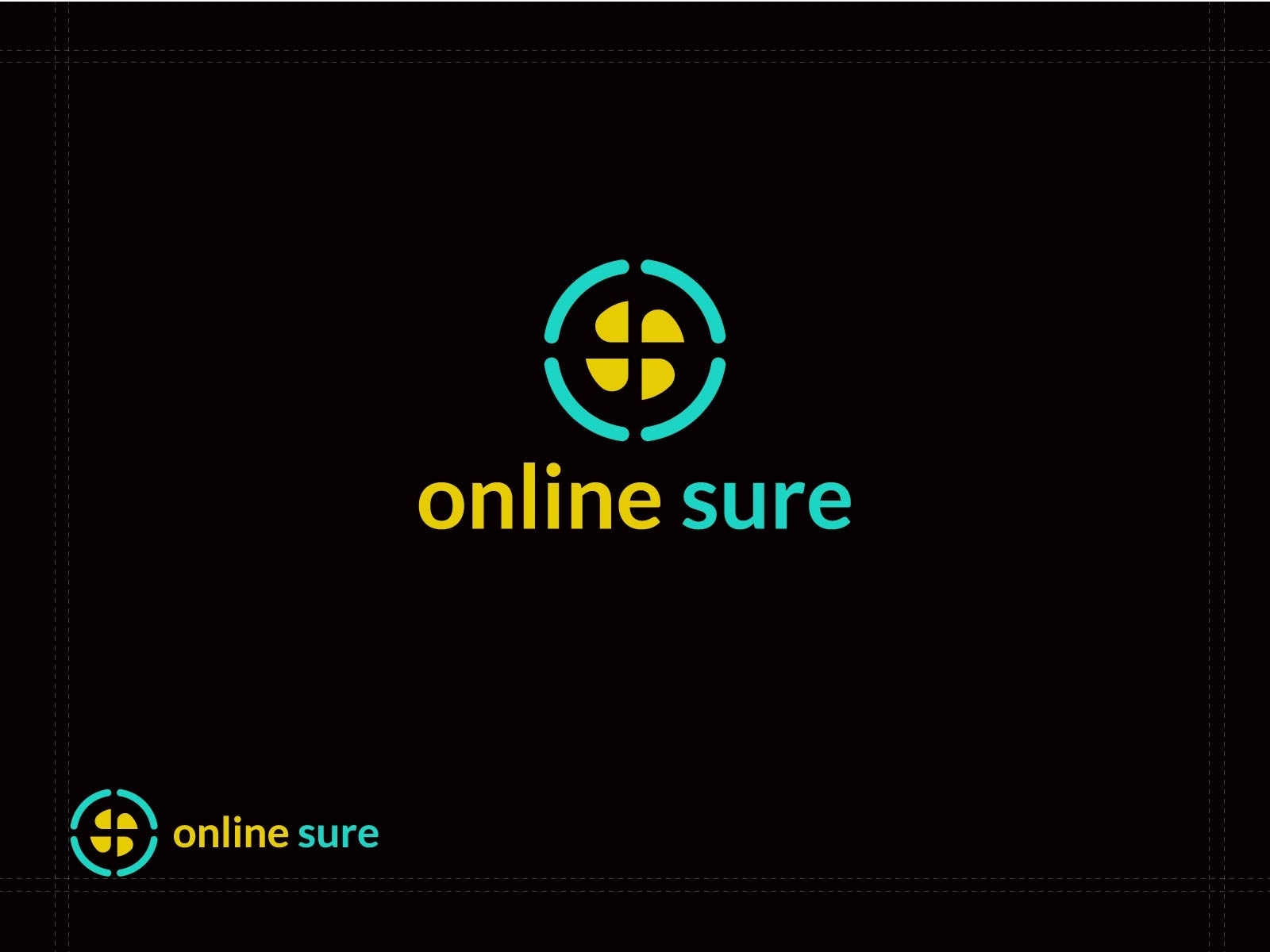 online sure logo - modern logo by Salma on Dribbble