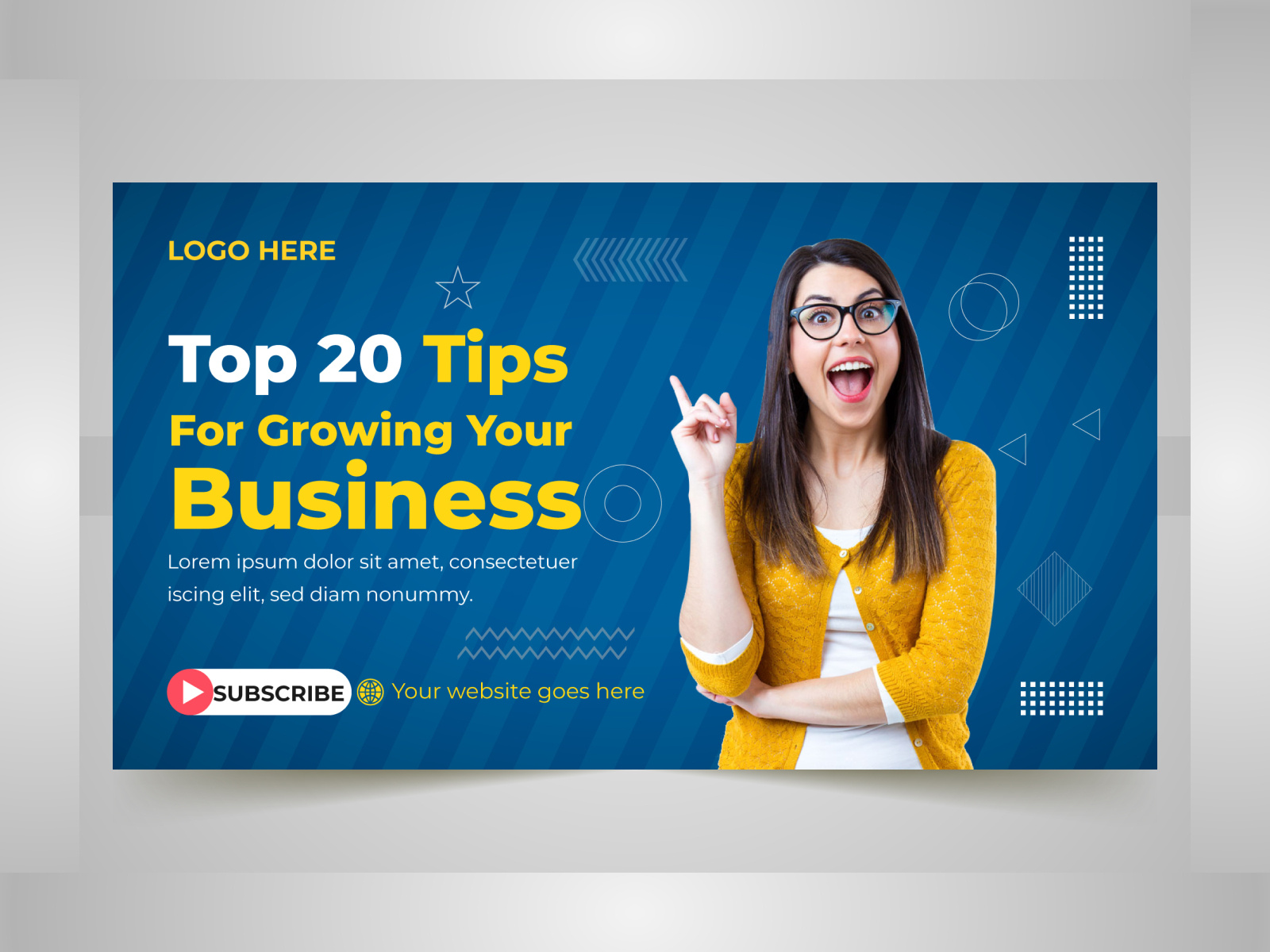 Video Thumbnail Template Design. by ABDUR RAKIB on Dribbble