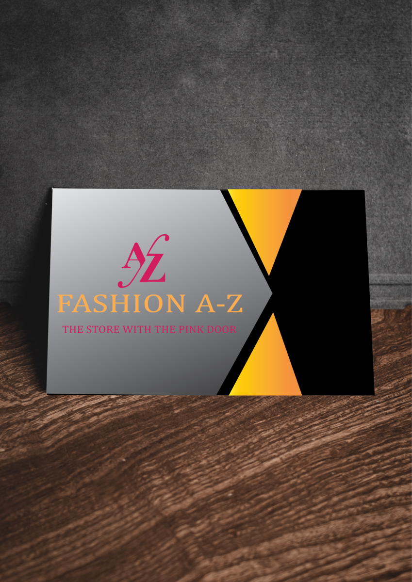 FASHION A-Z CARD by Darwin Designs on Dribbble