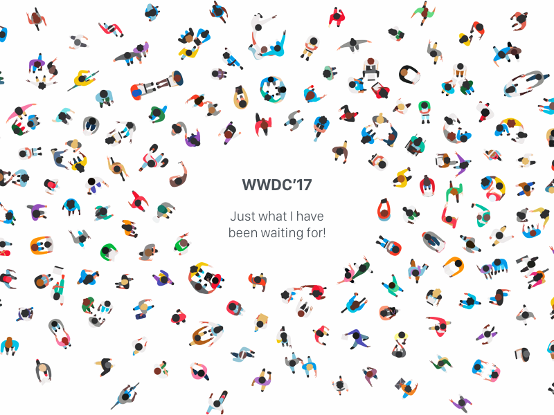 WWDC'17 by Anmol Sarita Bahl on Dribbble