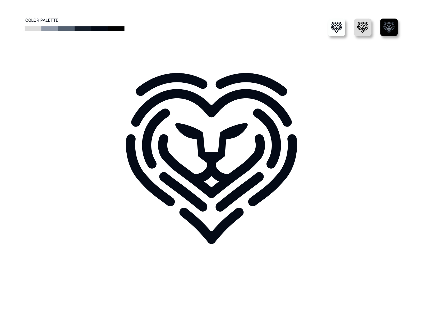 Lion Heart Logo by MD. Mosabbirul Islam Shishir on Dribbble