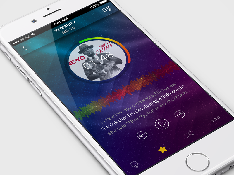 Media Player App by Tink Tonk Wicaksono on Dribbble