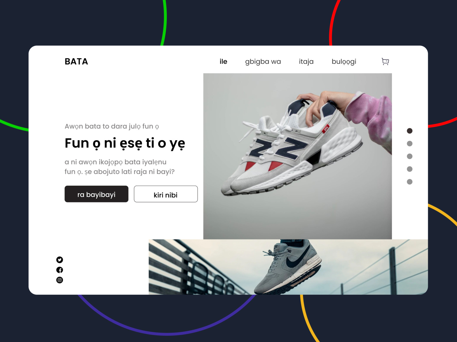 BATA eCommerce website design by Tade Eniola on Dribbble