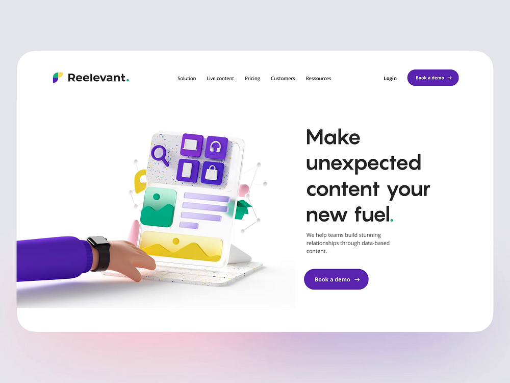 Browse thousands of Web Design images for design inspiration | Dribbble