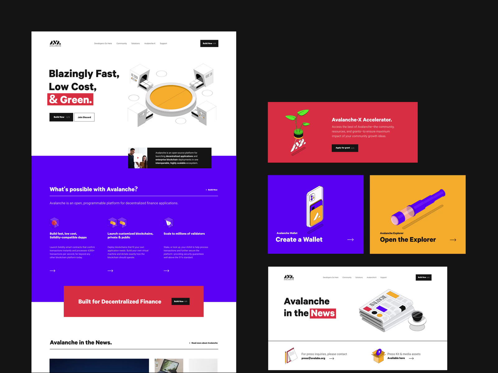 Avalanche by Barthelemy Chalvet for Bruno. on Dribbble