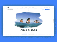 Cima Slides Presentation by MarketMe on Dribbble