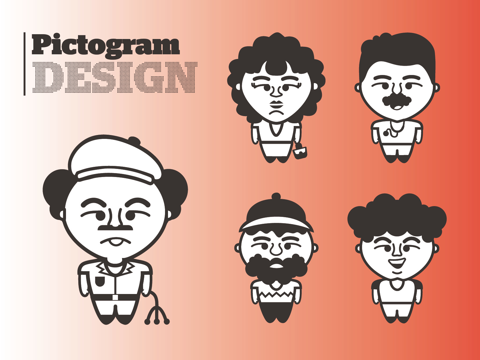 Pictograms by Julieta Hernández Sabatini on Dribbble