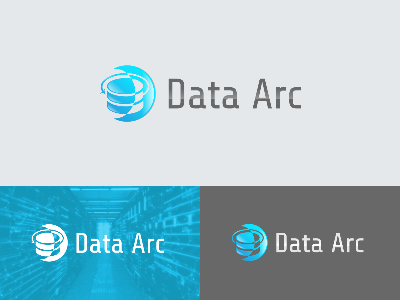 Data Arc Logo by Eya Troudi on Dribbble