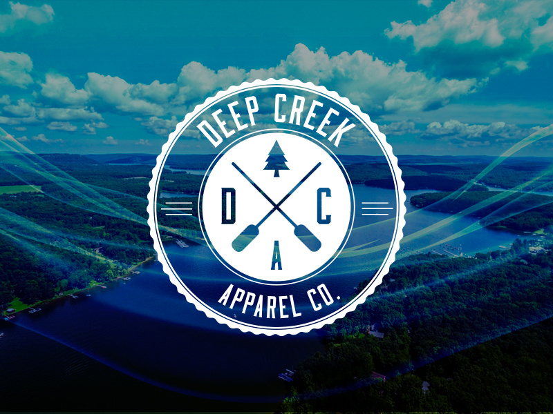 Logo | Deep Creek Apparel by Tyler Harvey on Dribbble