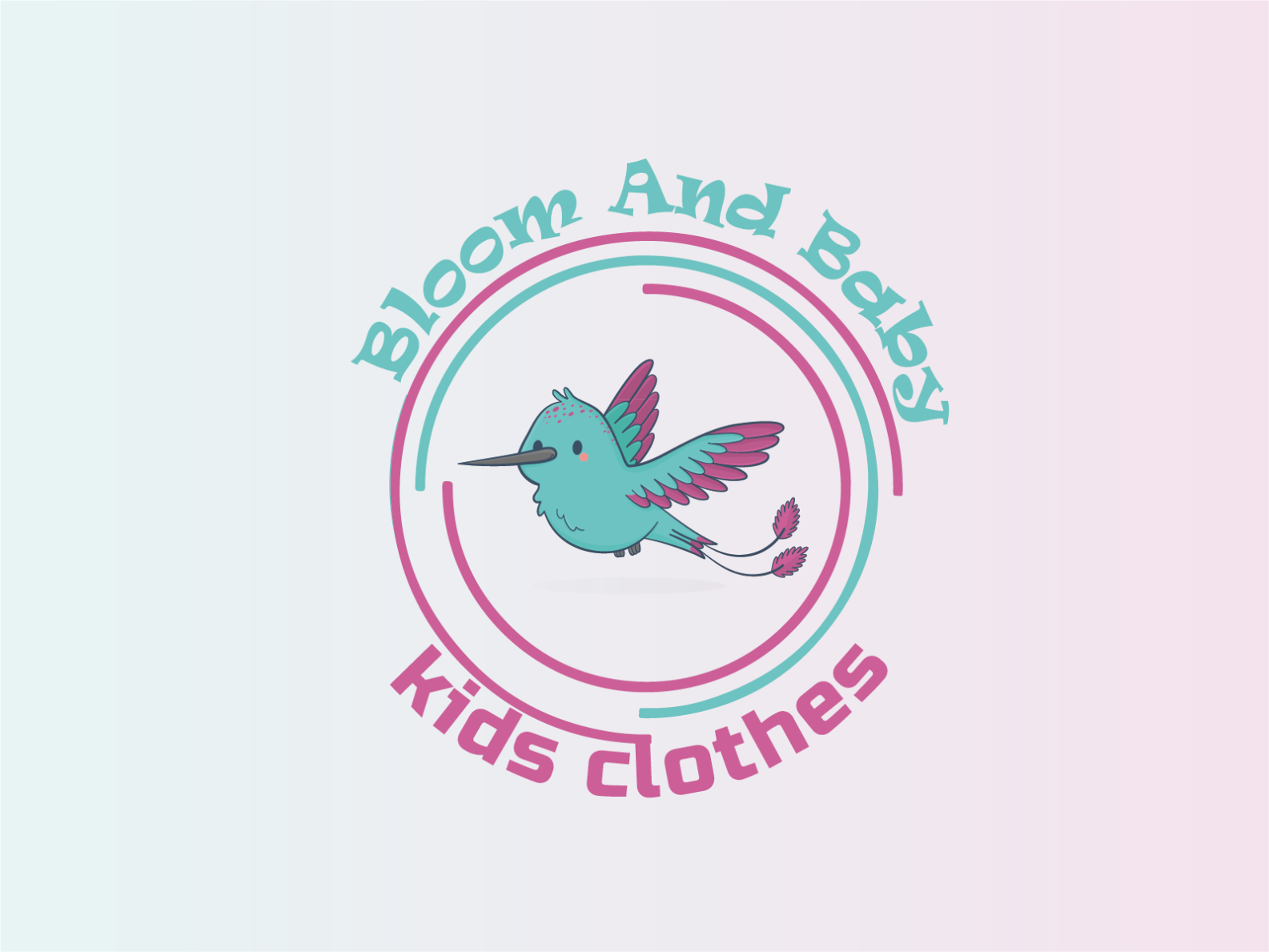 Baby clothes logo by Tobaz on Dribbble