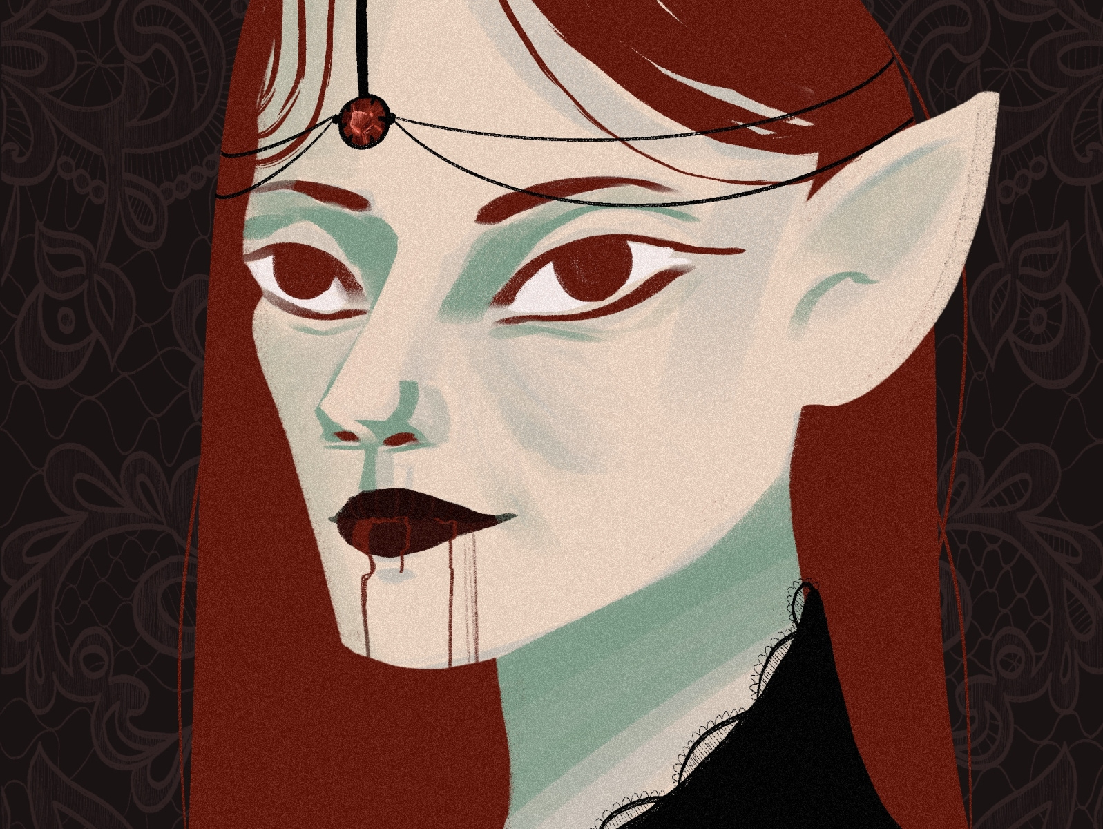 Vamp girl by Nadin Faust on Dribbble