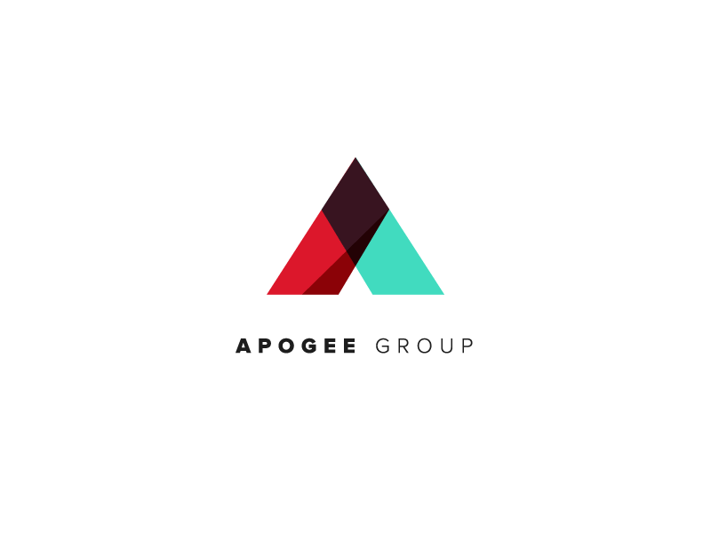 Logo Mockup Apogee Group Color by Justin Yonk on Dribbble