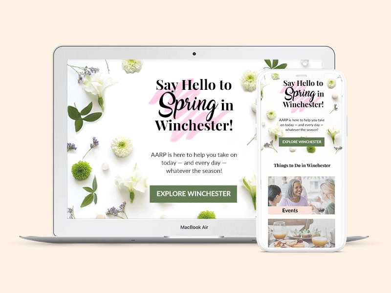 Spring Email Design by Trendline Interactive Creative Dept on Dribbble