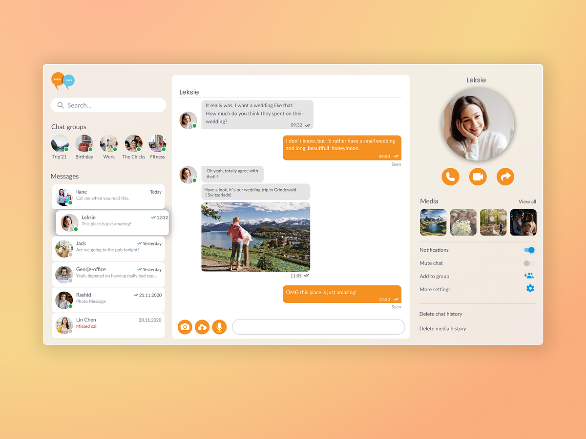 Chatbox designs, themes, templates and downloadable graphic elements on ...