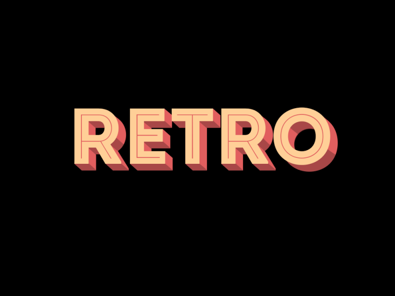 RETRO by Kori Monson on Dribbble