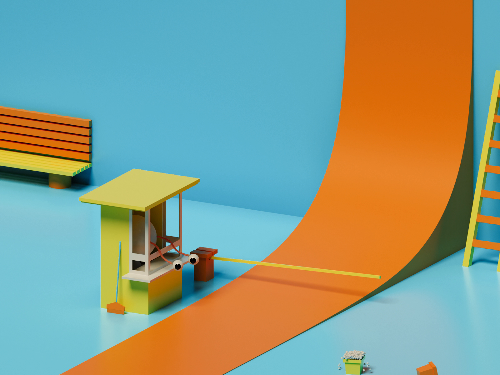 Dealing with check posts. by Balaji on Dribbble