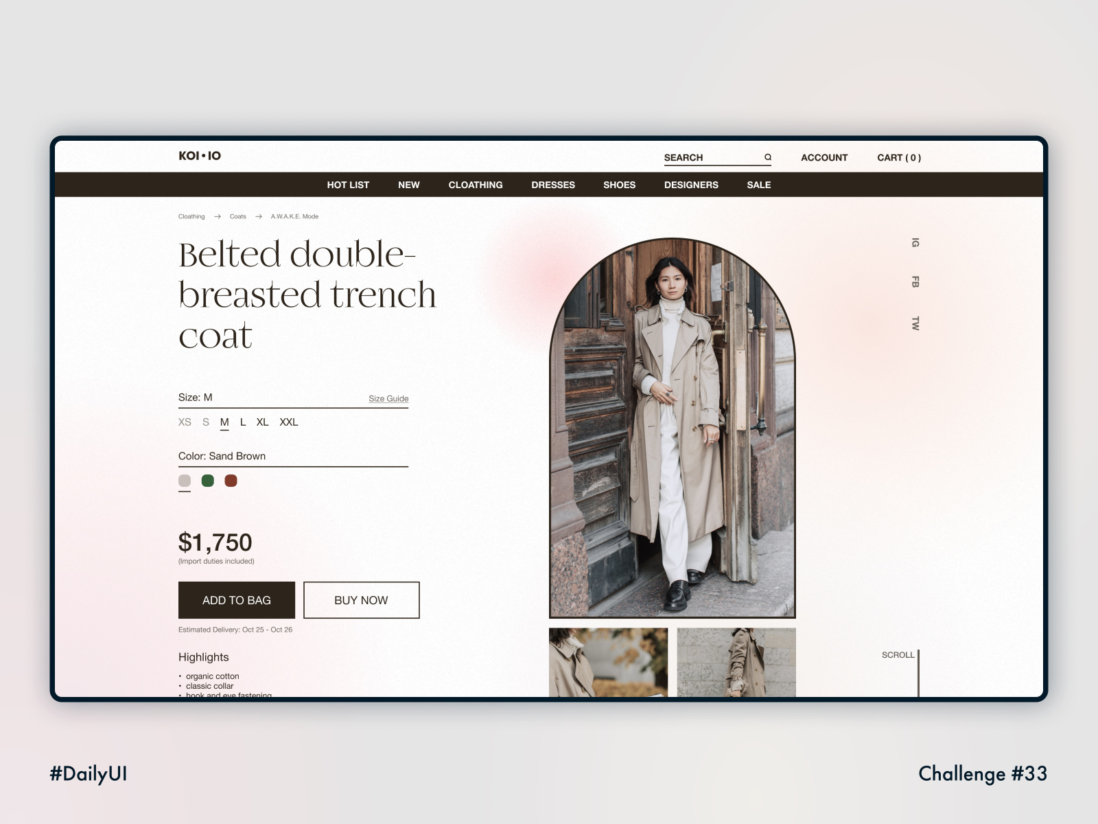 Daily UI 033 • Customize Product by Piotr Krężelewski on Dribbble