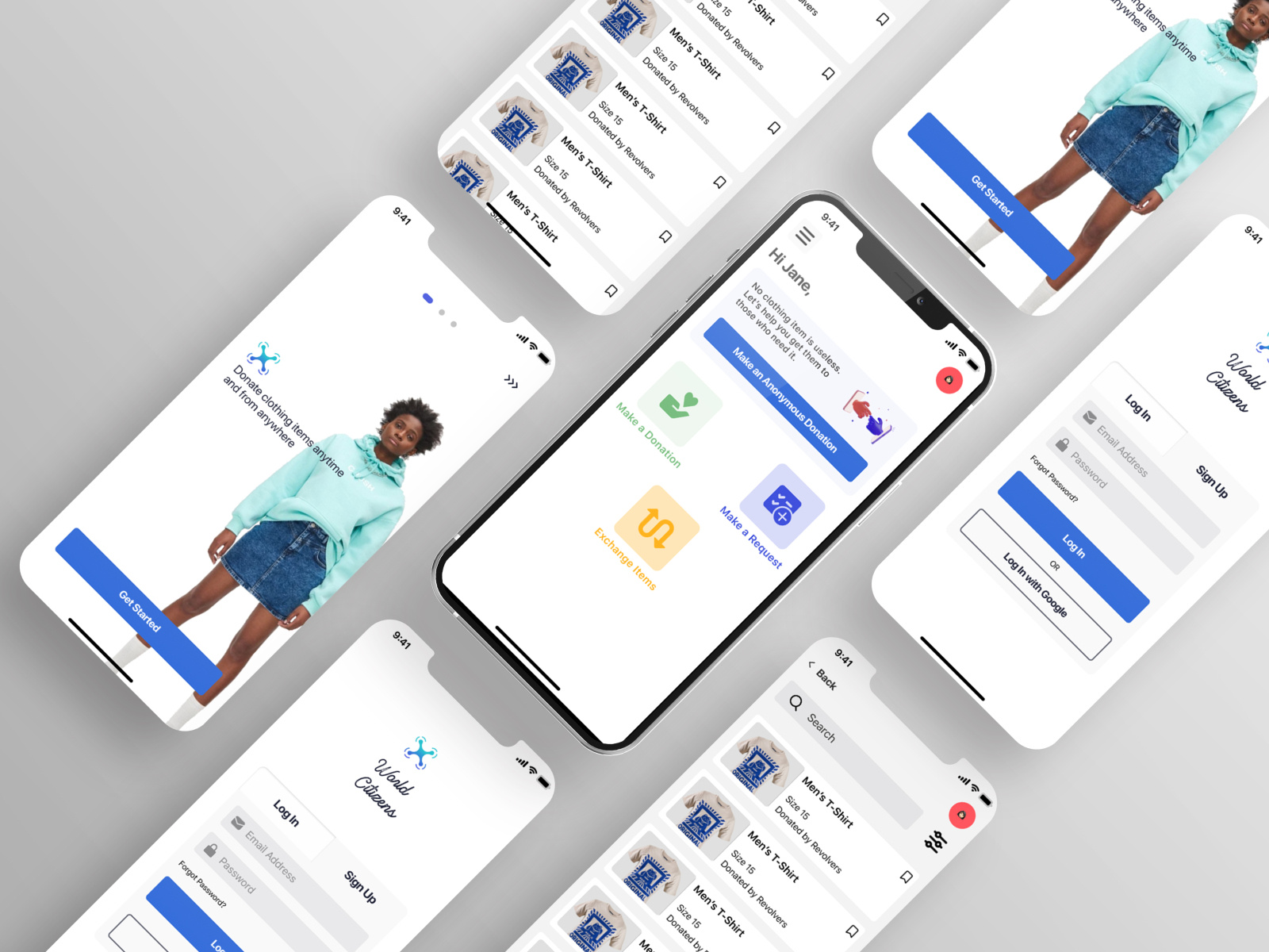 Clothes Donation App by Isaac Oladele on Dribbble