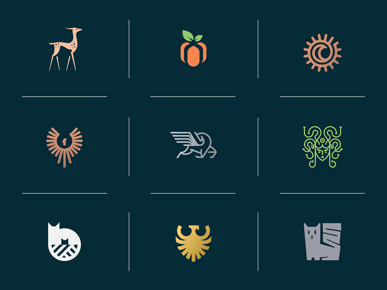 Top 9 of 2o2o by Dalibor Pajic on Dribbble