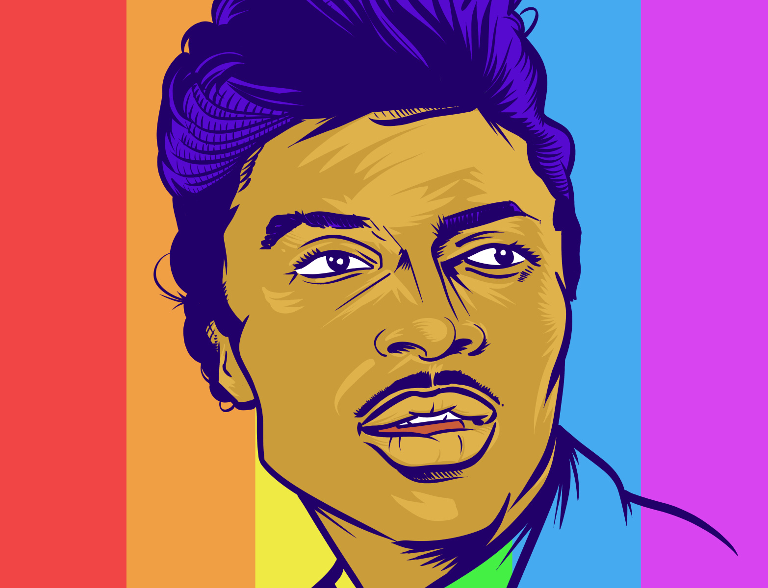 Little Richard by Jason Snell | The Art of SnellBeast on Dribbble