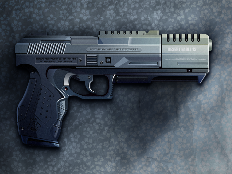 VECTOR - GUN by Vikon Lee on Dribbble