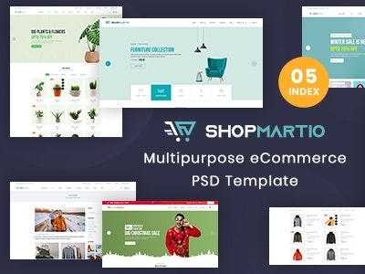 Dribbble - Multipurpose eCommerce PSD Templates.jpg by Template Bundle