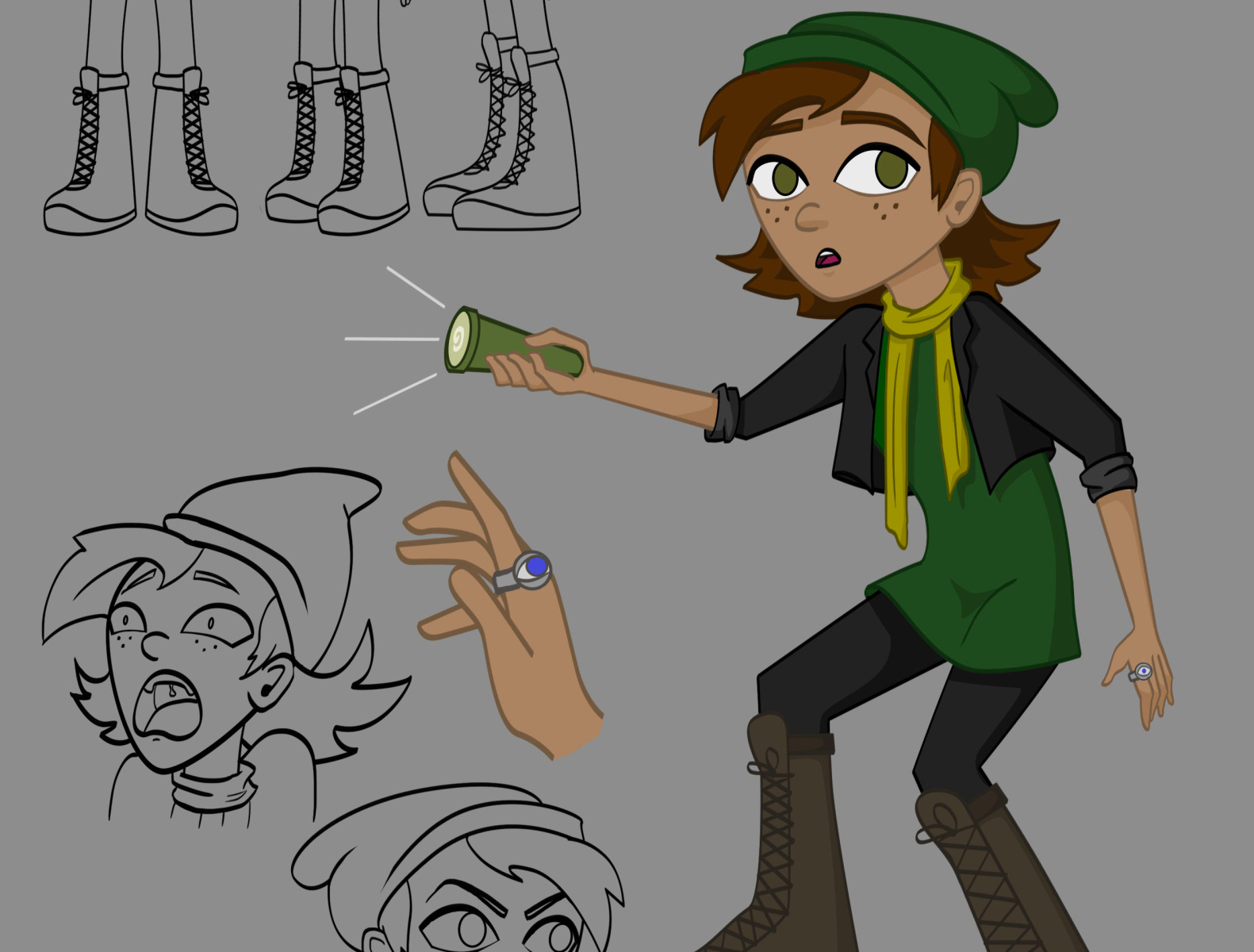 Ada Character Sheet by Leeah Gauvin on Dribbble