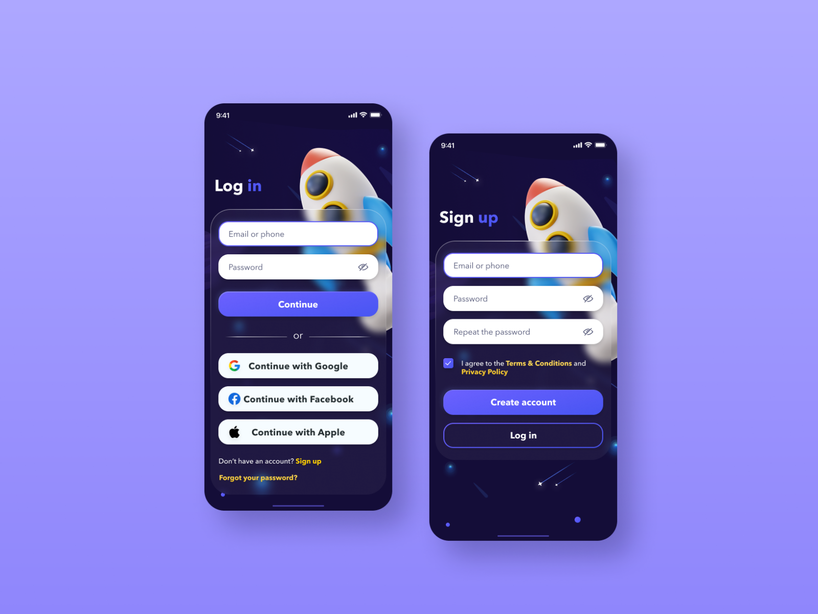 Yapo Log-in by Jota Mena | Dribbble