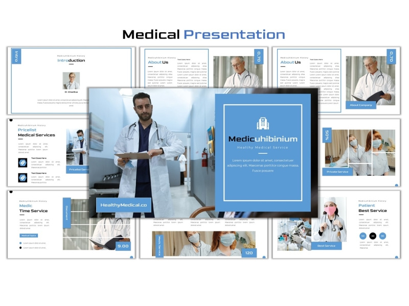 Medicuhibinium - Medical PowerPoint Template by abukick on Dribbble