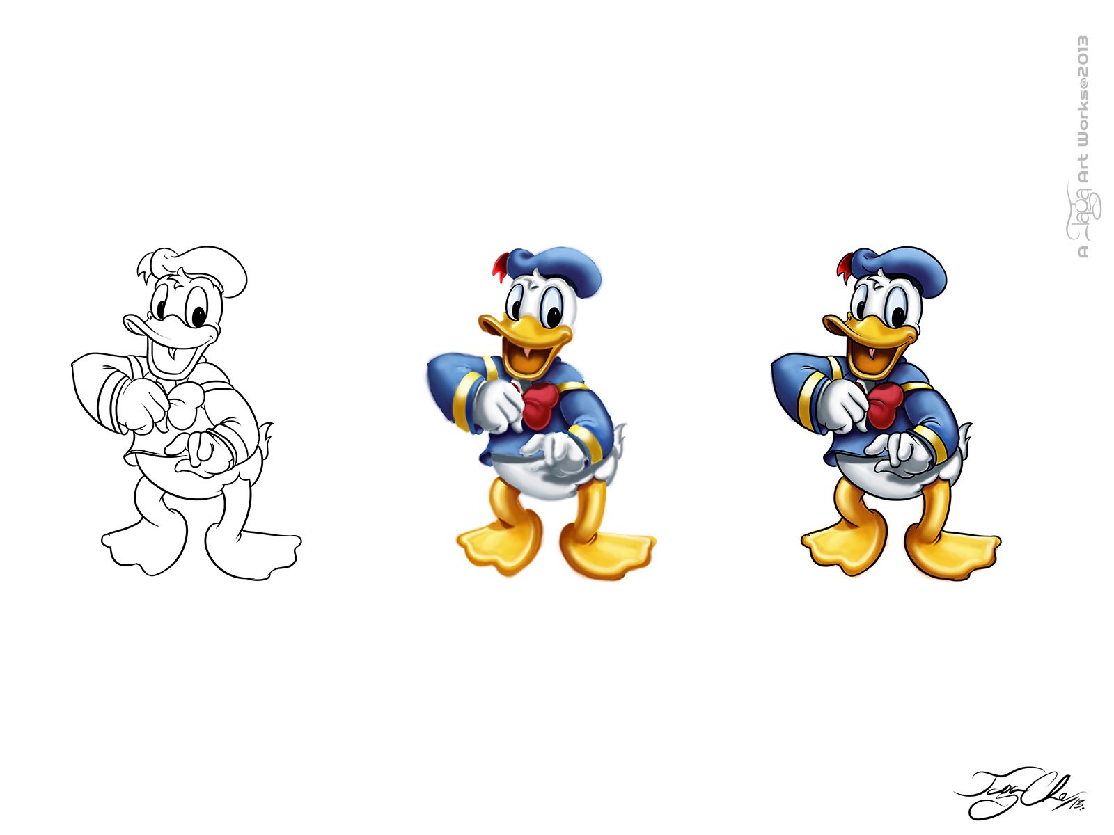Donald Duck Anime