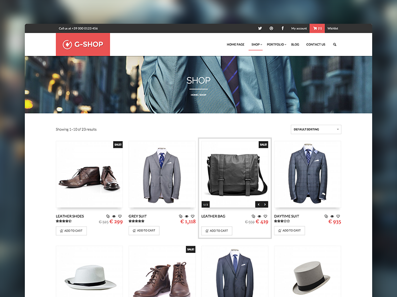 G Shop by Manuel Masia @pixedelic on Dribbble