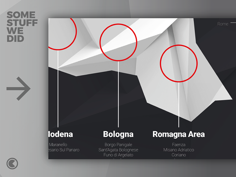 Motor Valley • Map by Craq Design Studio on Dribbble