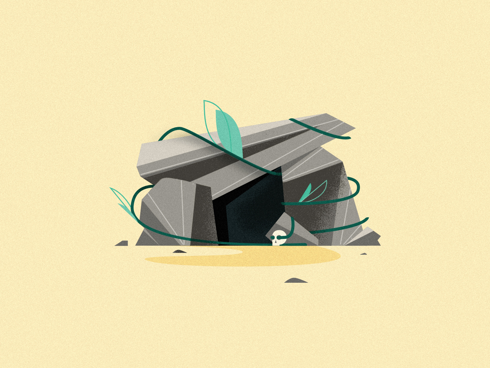 Safe Cave by Mike Hegberg on Dribbble