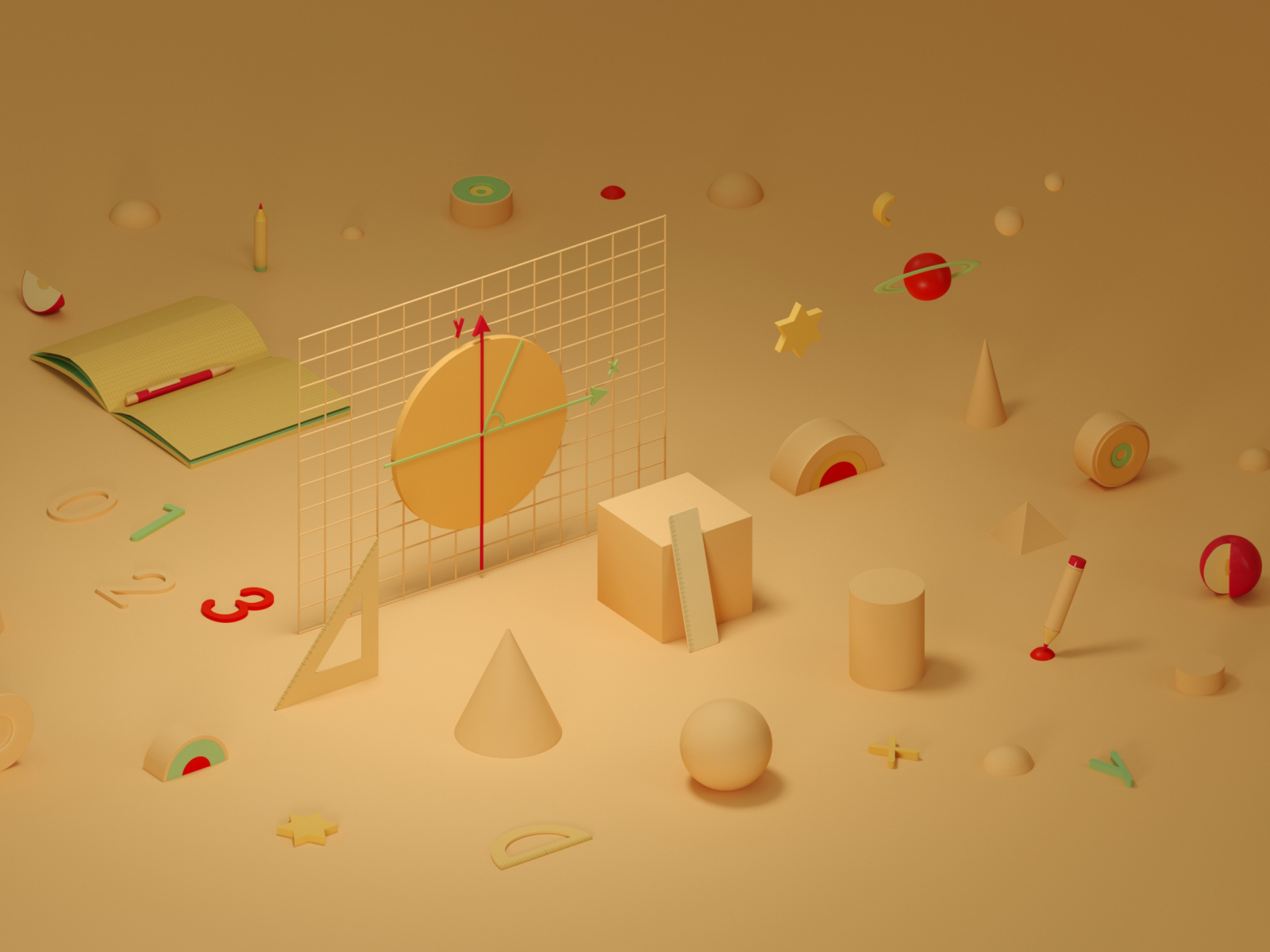 Elegant Learning Key Visual by Elena V Miller on Dribbble