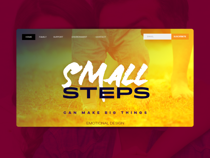 Small Steps by Lemuel Delgado on Dribbble