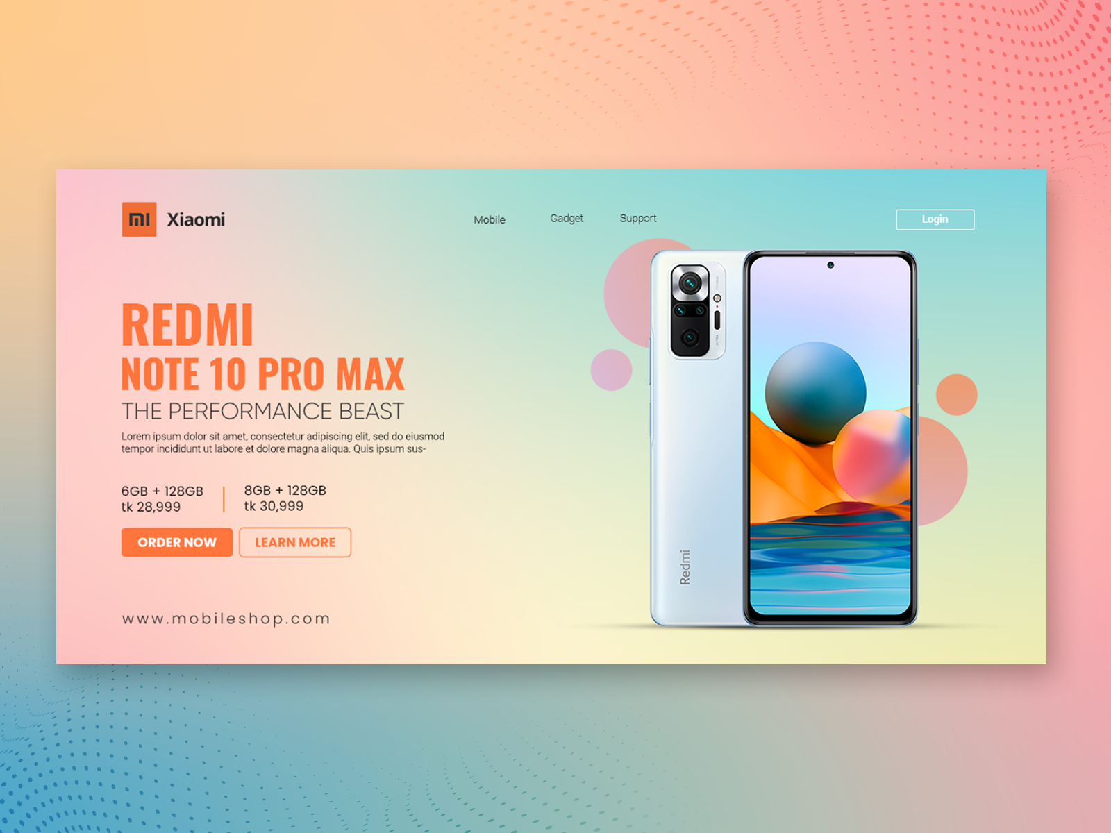 Shopify Web Banner / Web Banner Design by Robi Jith on Dribbble