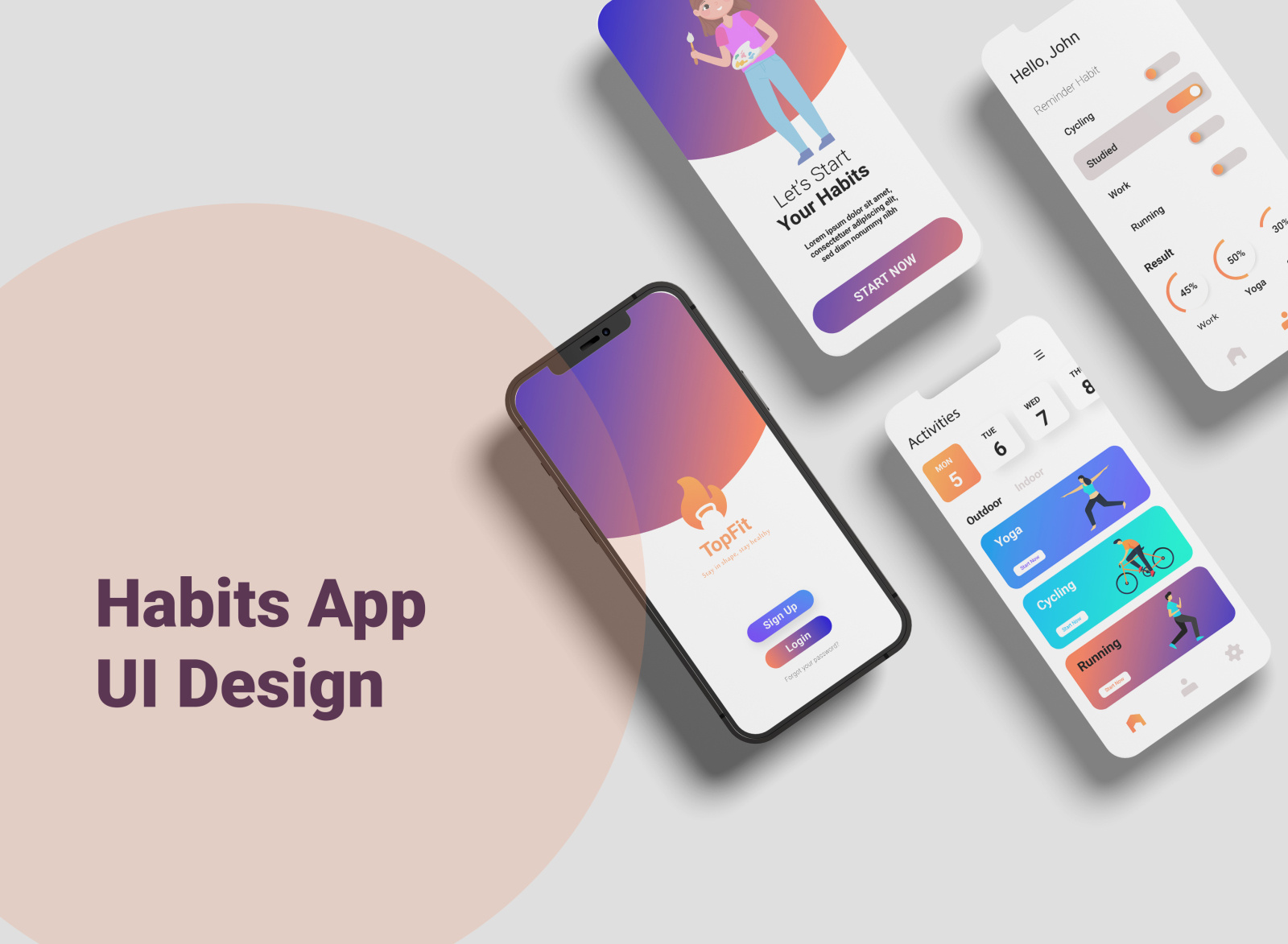 Dribbble - Habits App UI Design.jpg by Amirul Islam
