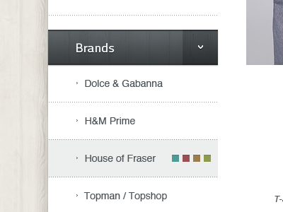 Shop by Brand by WillG on Dribbble