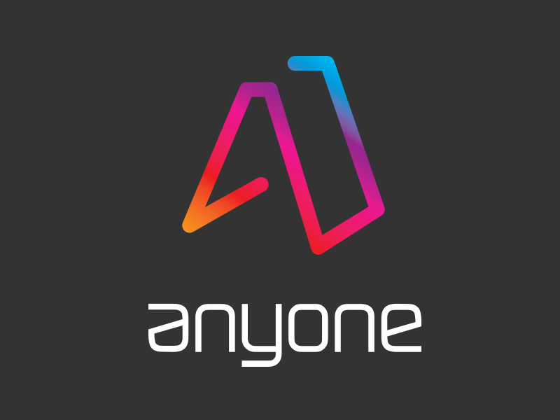 anyone logo by Miguel Sarabua on Dribbble