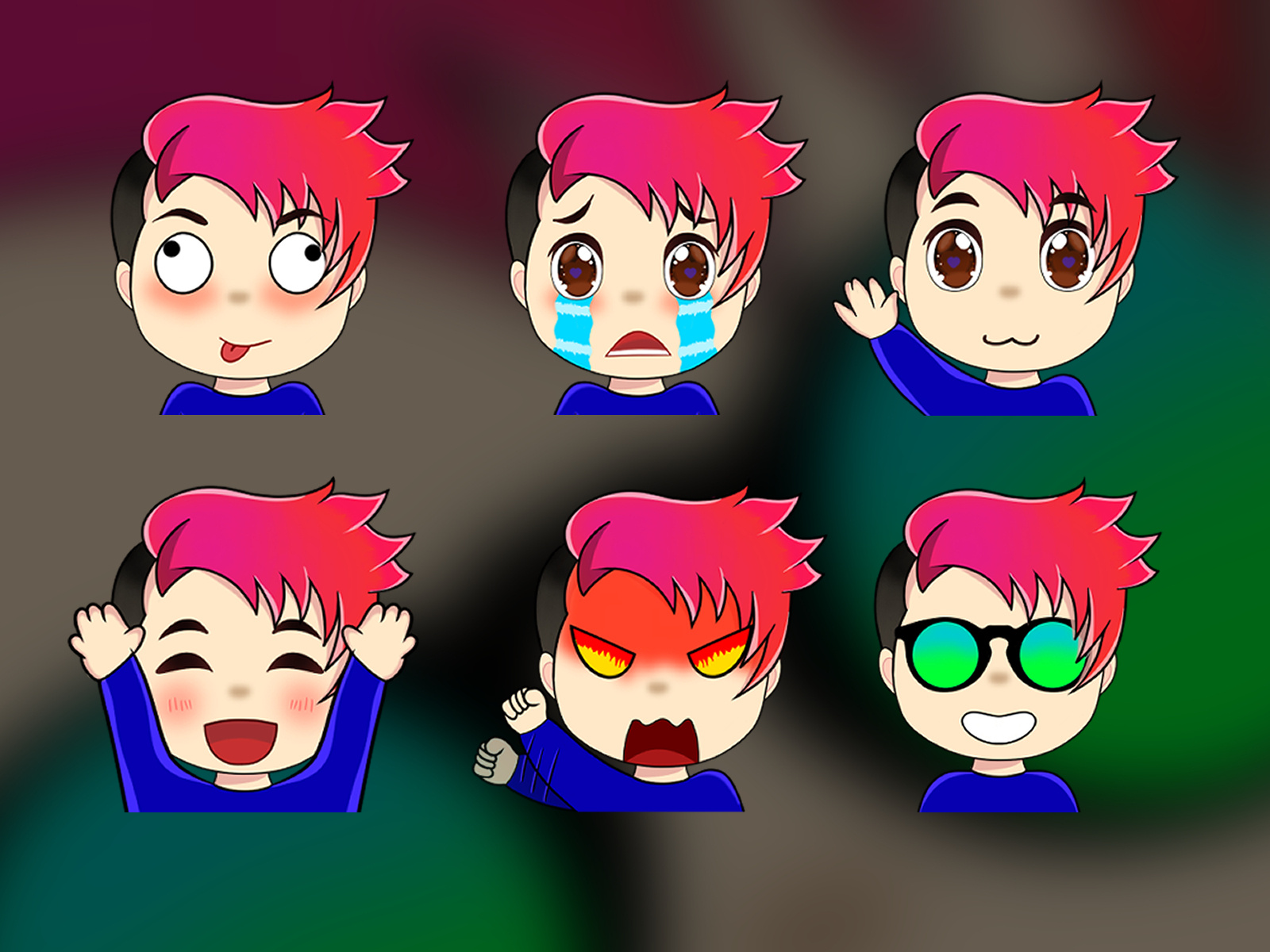 Chibi Emote by Emote Corner on Dribbble