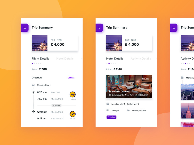 Trip Booking Application by Karan Shah on Dribbble Trip Booking Application by Karan Shah on Dribbble