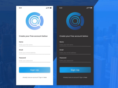 App UI #1 by Eric Washington on Dribbble