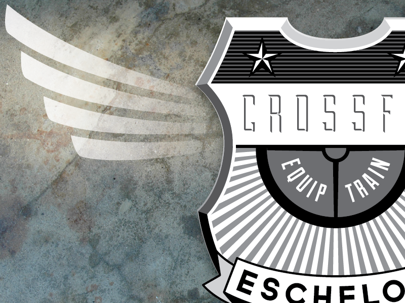 CrossFit Shield WIP by Brian Smith on Dribbble