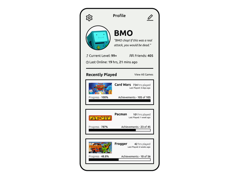 BMO's Profile by Dale Palmares on Dribbble